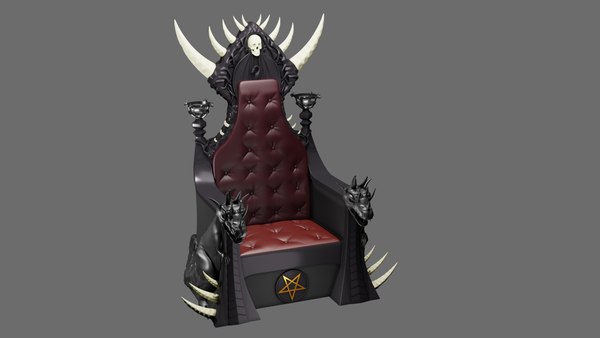 3D Devil Throne - TurboSquid 1834391