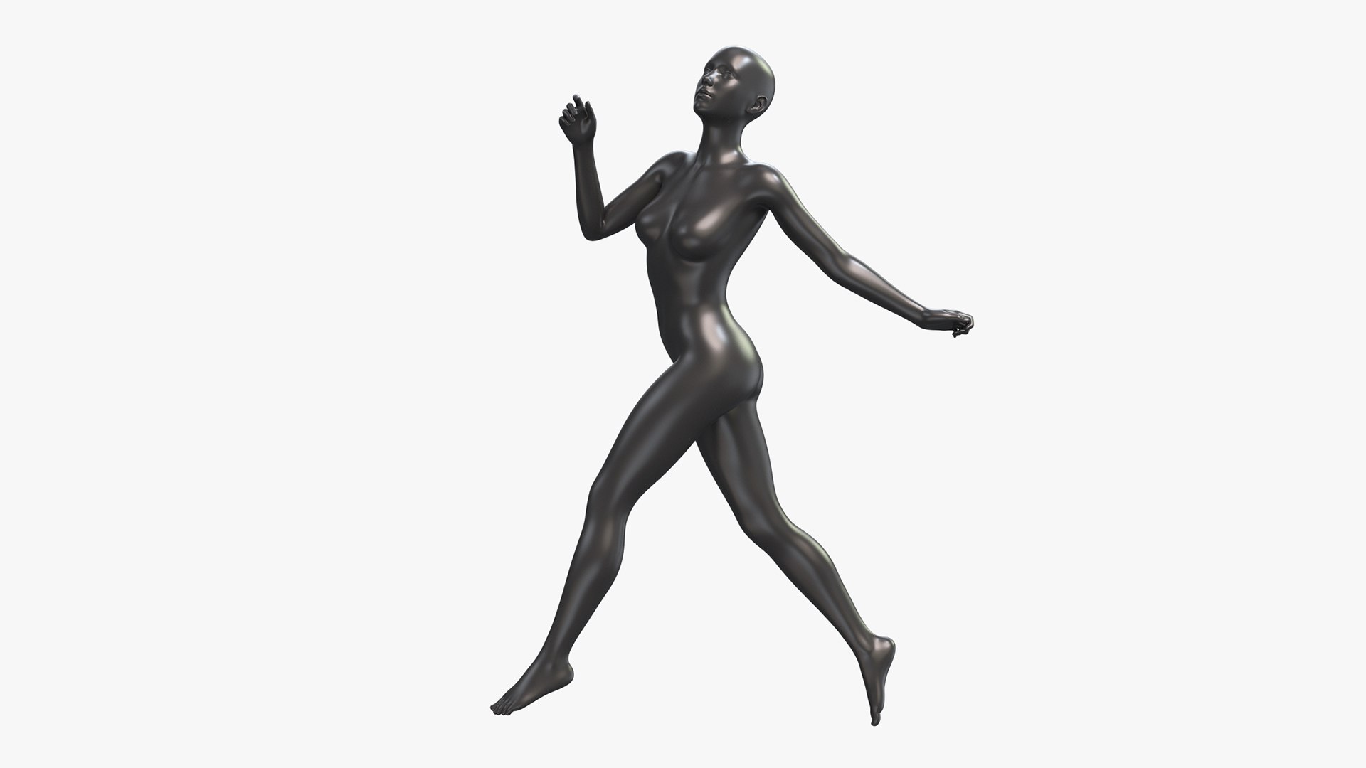Mannequin Female 001 Pose 20 3D Model - TurboSquid 1948708