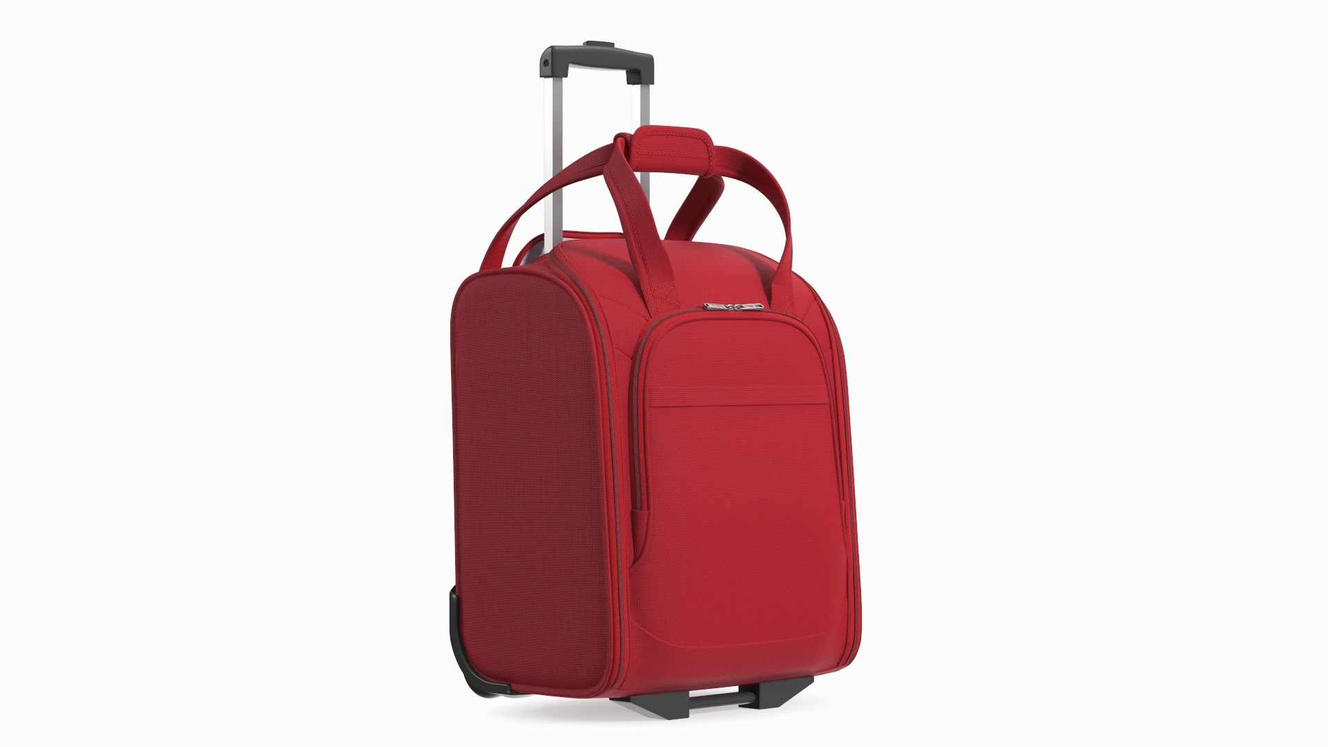 3D model Red Softshell Suitcase - TurboSquid 2086227