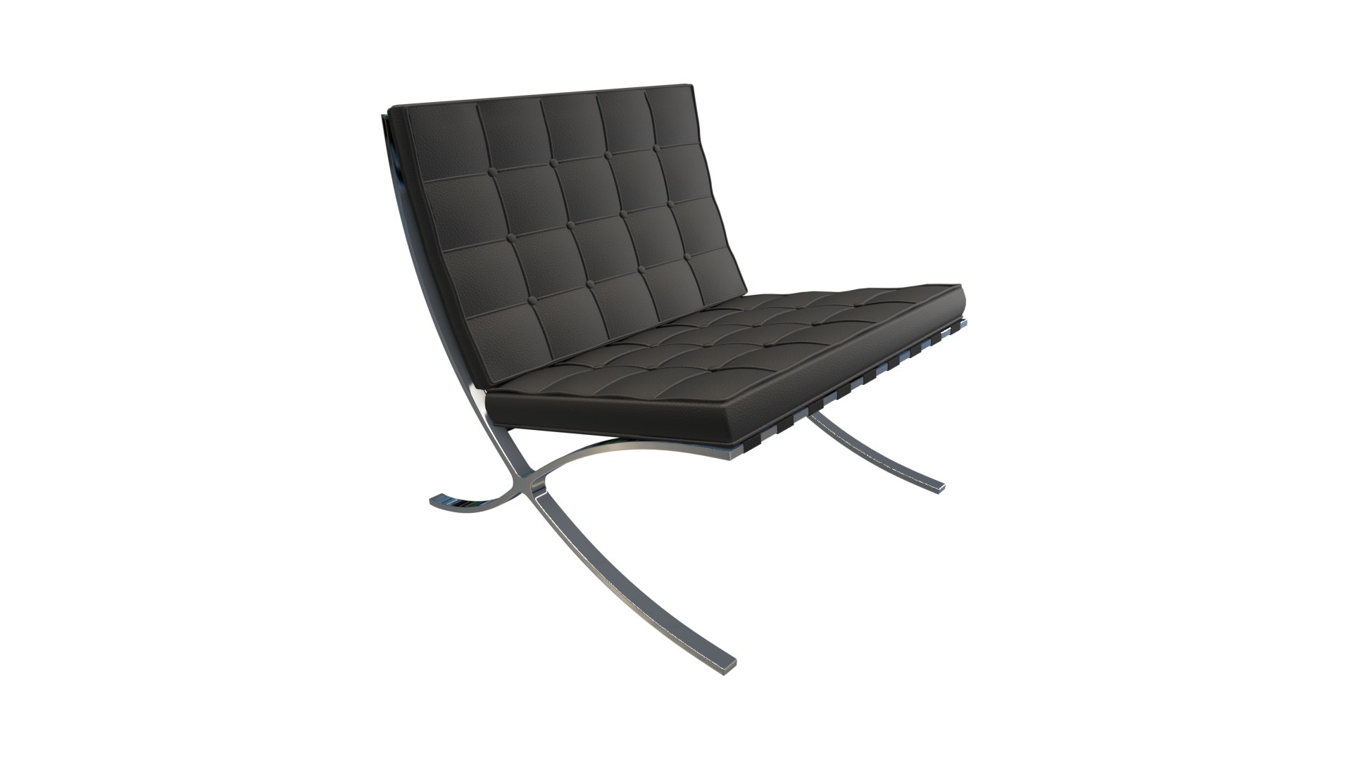 Barcelona Chair Model - TurboSquid 1483845