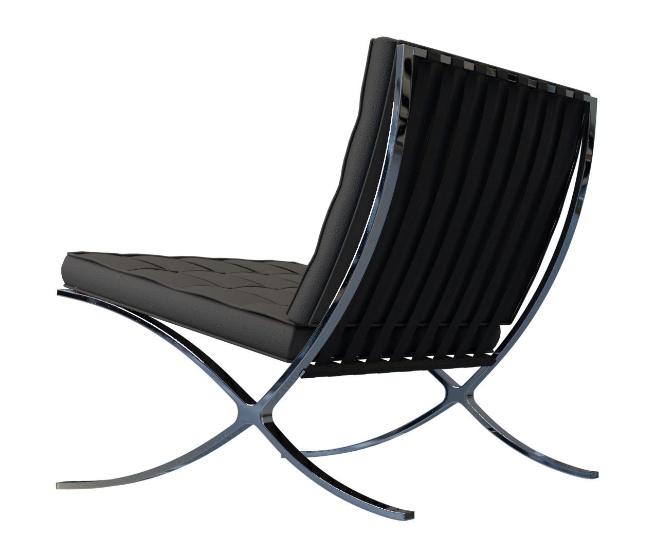 Barcelona Chair Model - TurboSquid 1483845