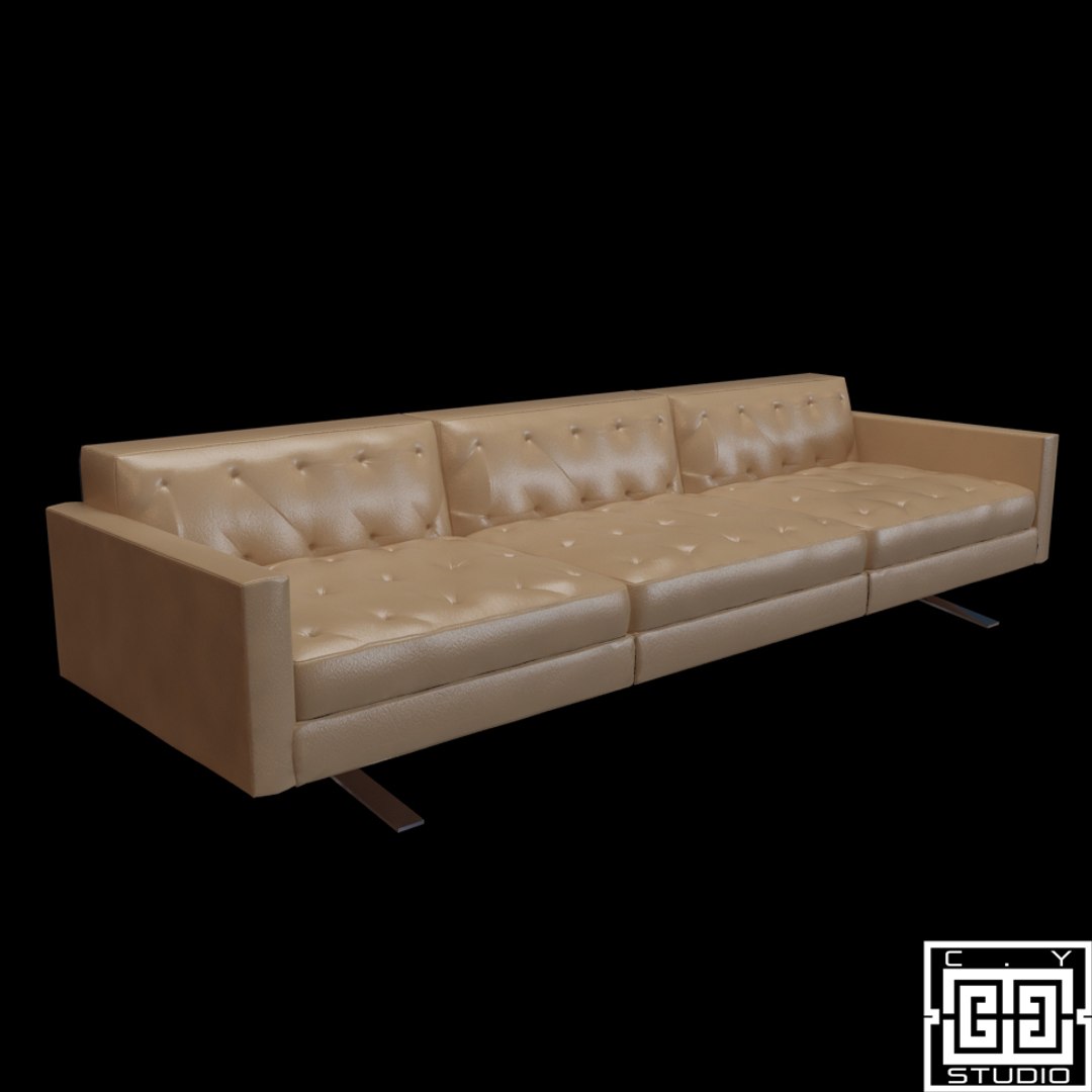 3d Model Of Sofa