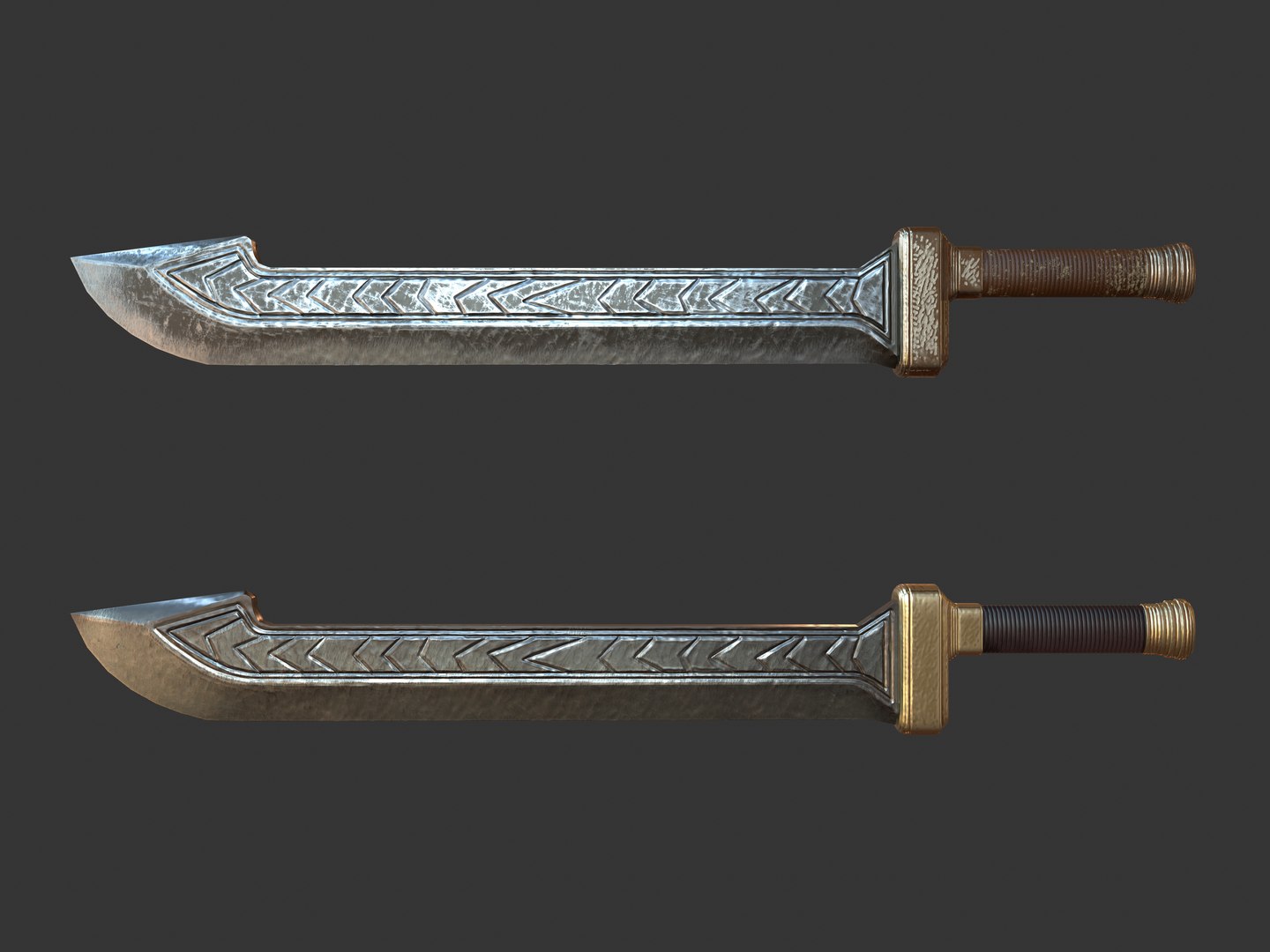Sword Cleaver 3D - TurboSquid 1491839