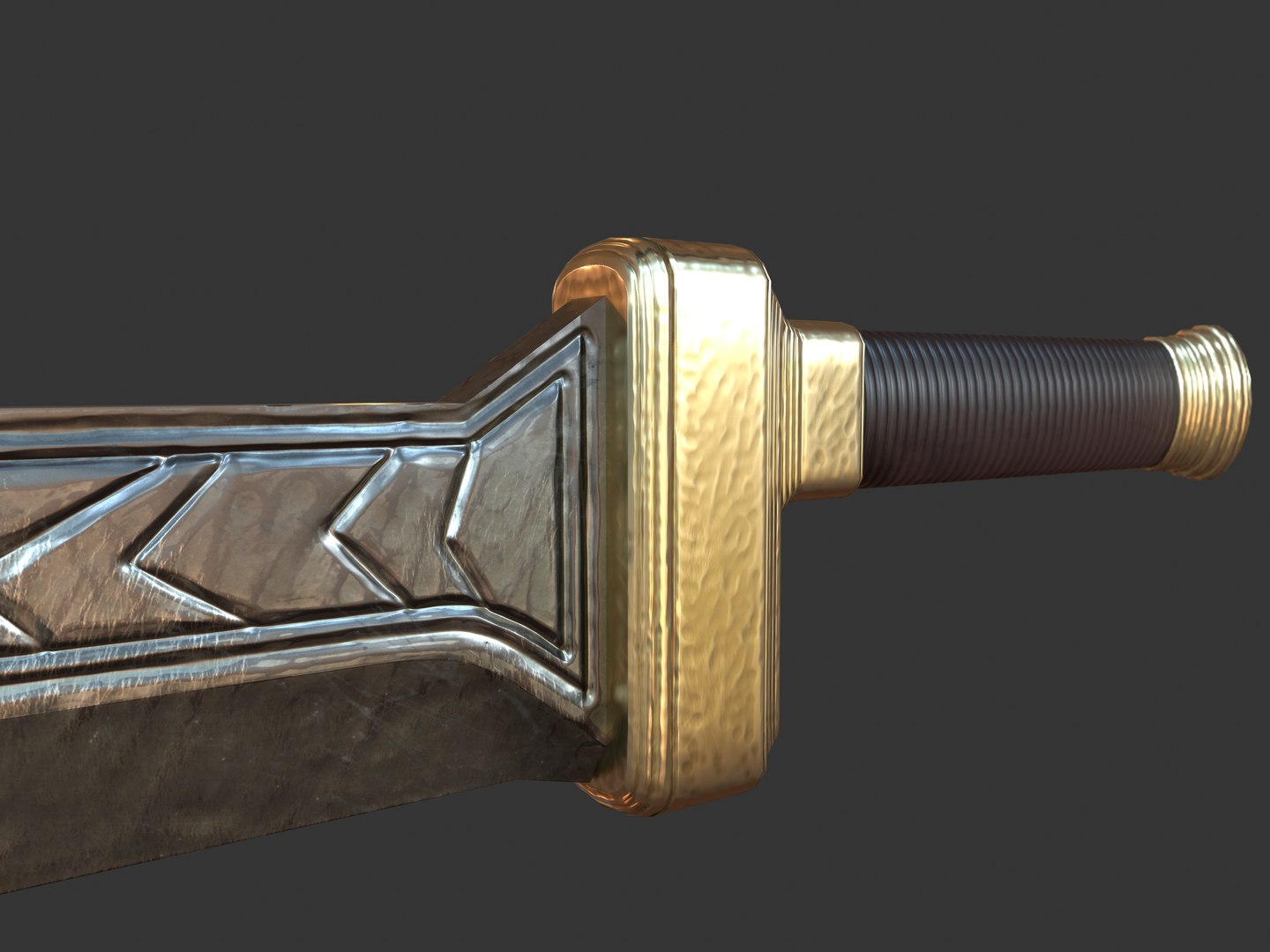 Sword Cleaver 3D - TurboSquid 1491839