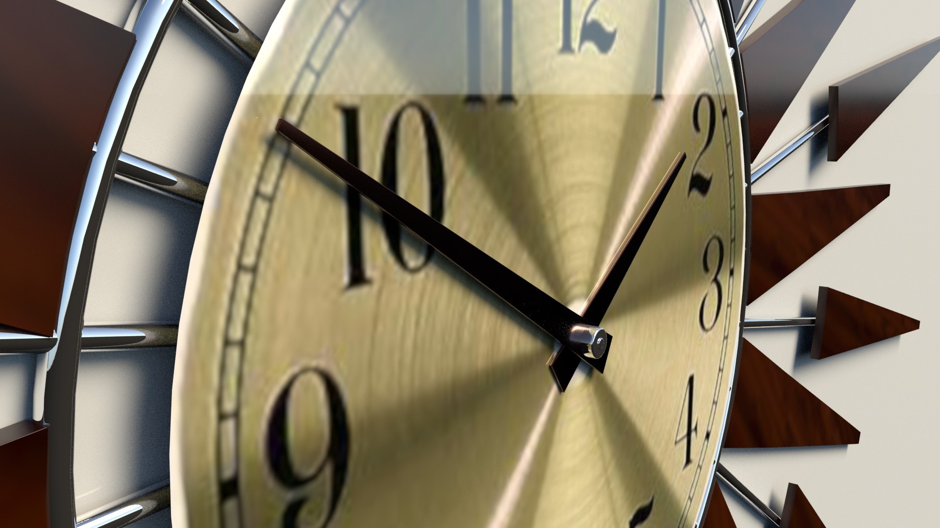 3D Fancy Clock - TurboSquid 1461125