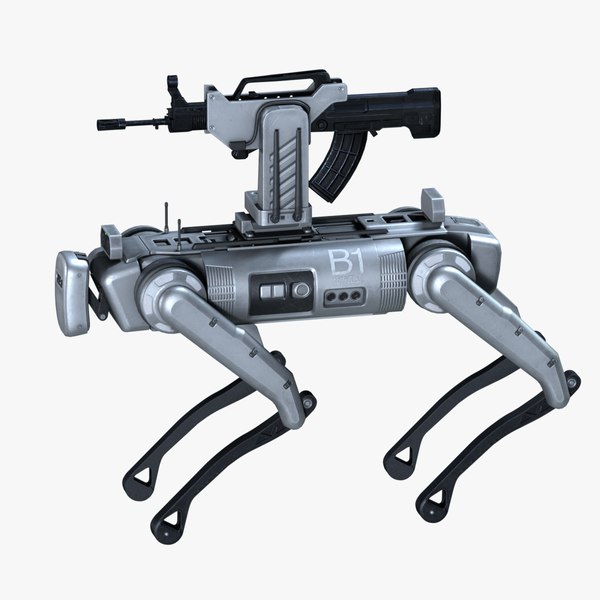 modelo 3d Perro robot - TurboSquid 2353304