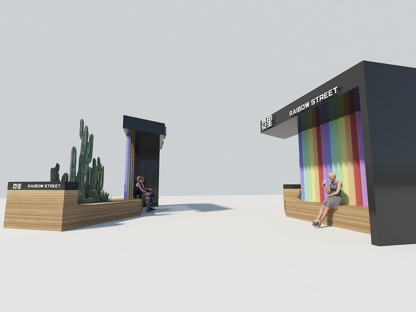 3D Post Station Display Model - TurboSquid 2160294