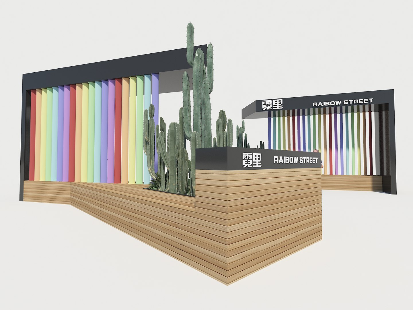 3D Post Station Display Model - TurboSquid 2160294