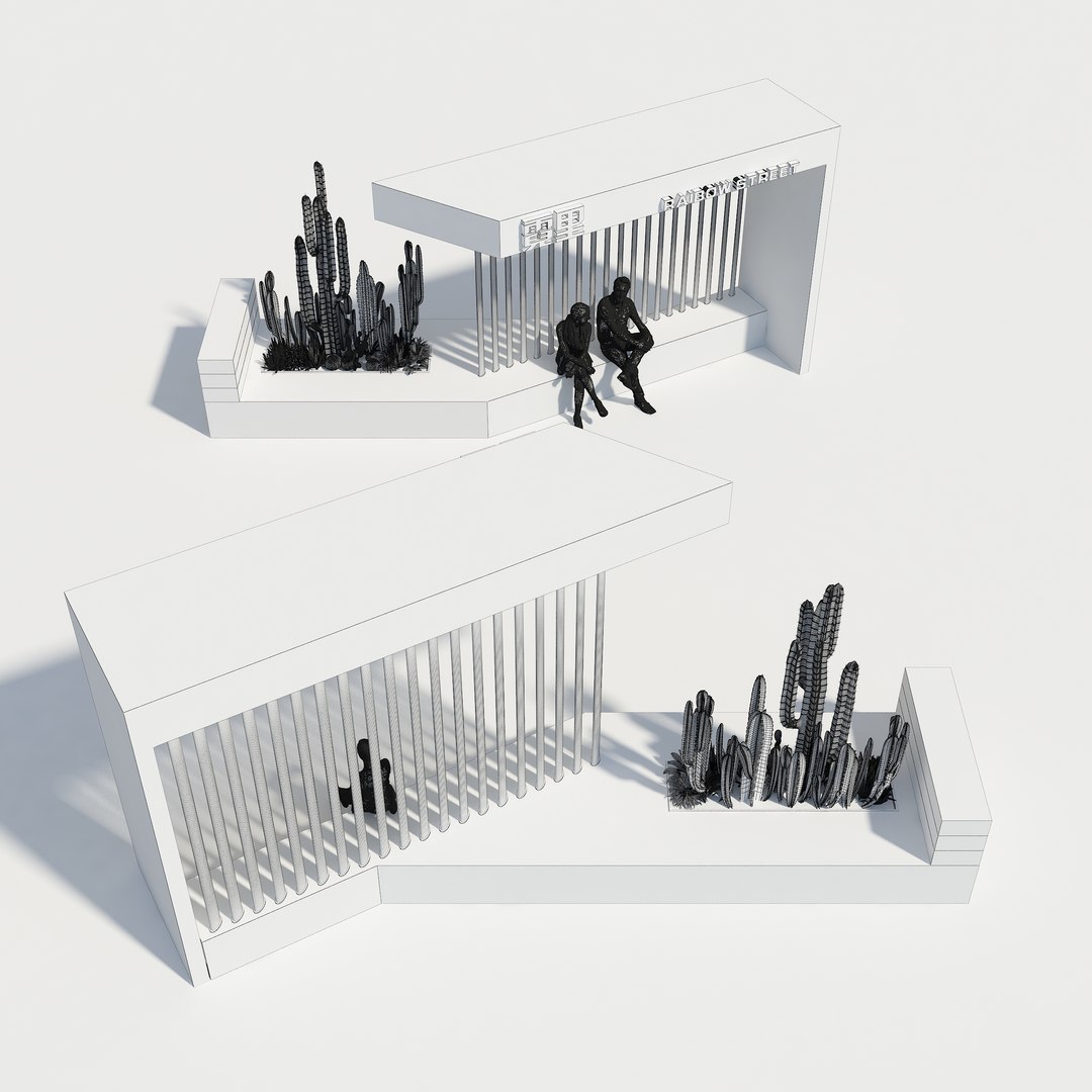 3D Post Station Display Model - TurboSquid 2160294