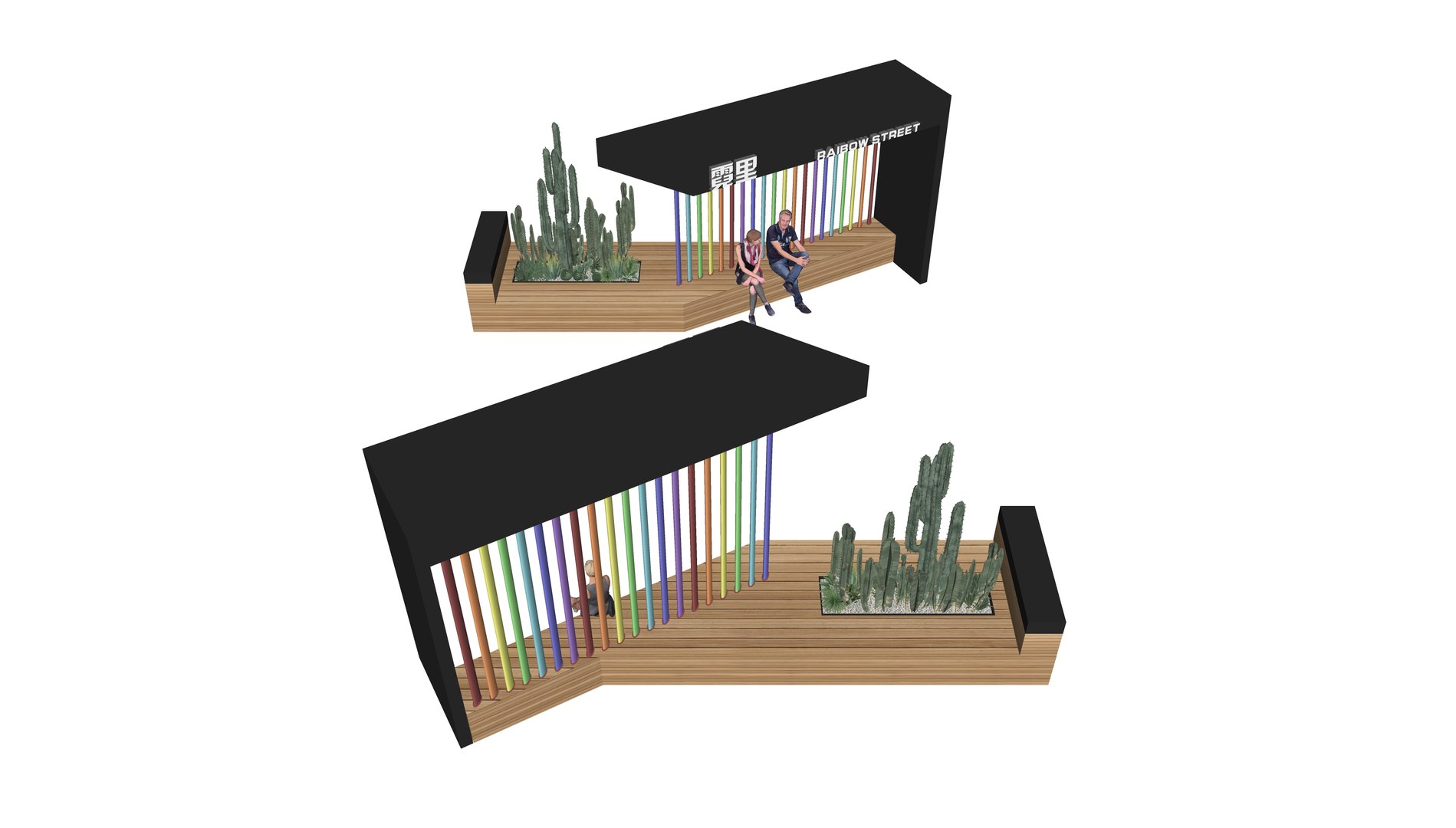 3D Post Station Display Model - TurboSquid 2160294