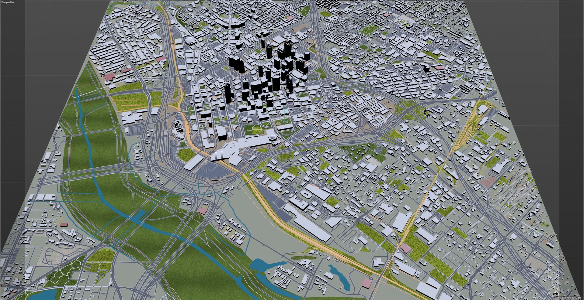 3D Dallas Downtown Texas USA - TurboSquid 1988754