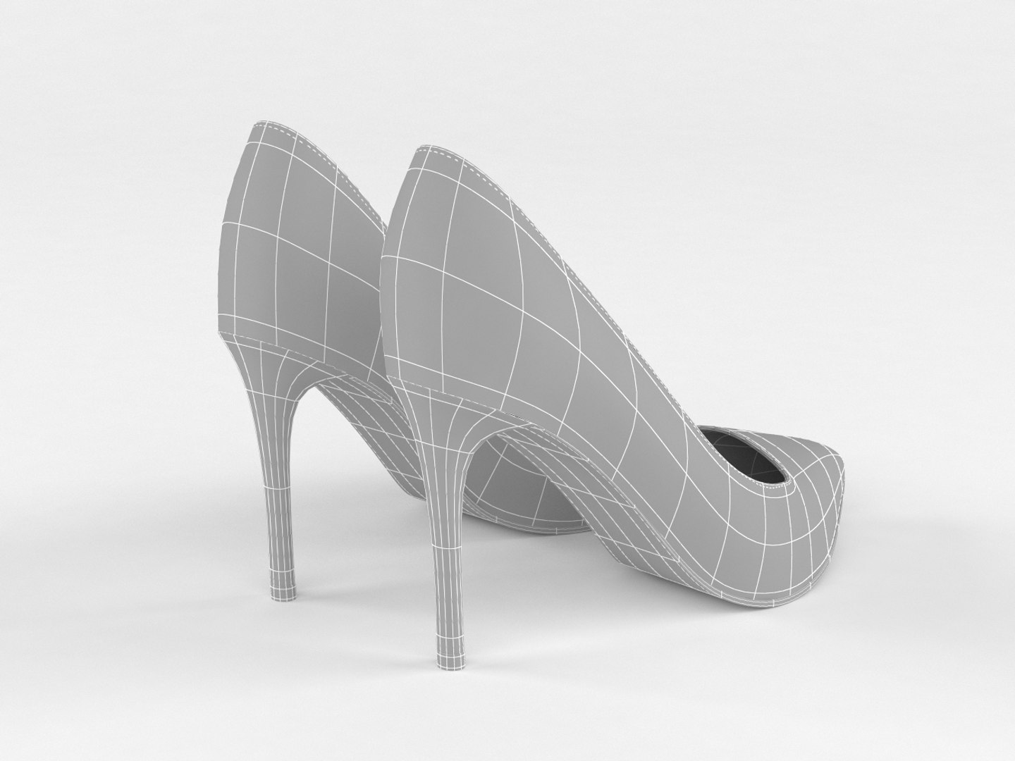 Women shoes model - TurboSquid 1411466