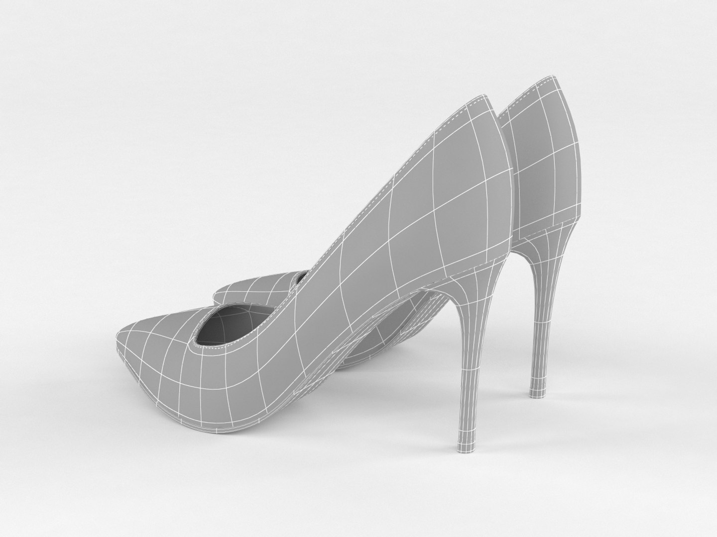 Women shoes model - TurboSquid 1411466