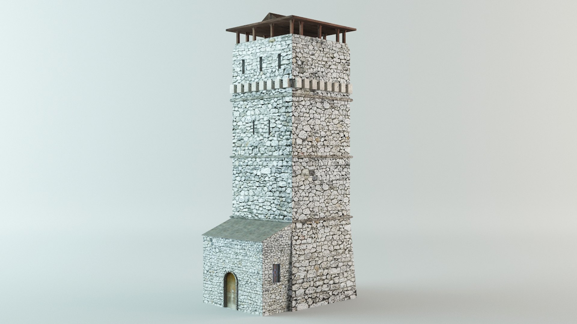 Medieval Tower 3d Max