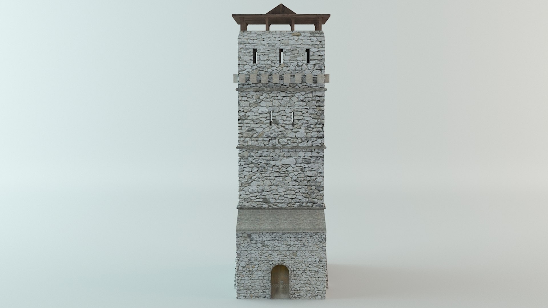 Medieval Tower 3d Max