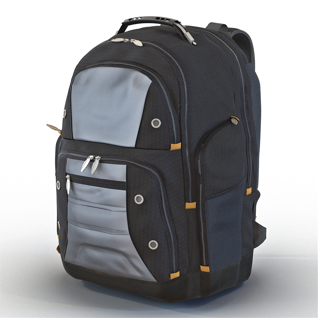 3D Backpacks 5 - TurboSquid 1244949