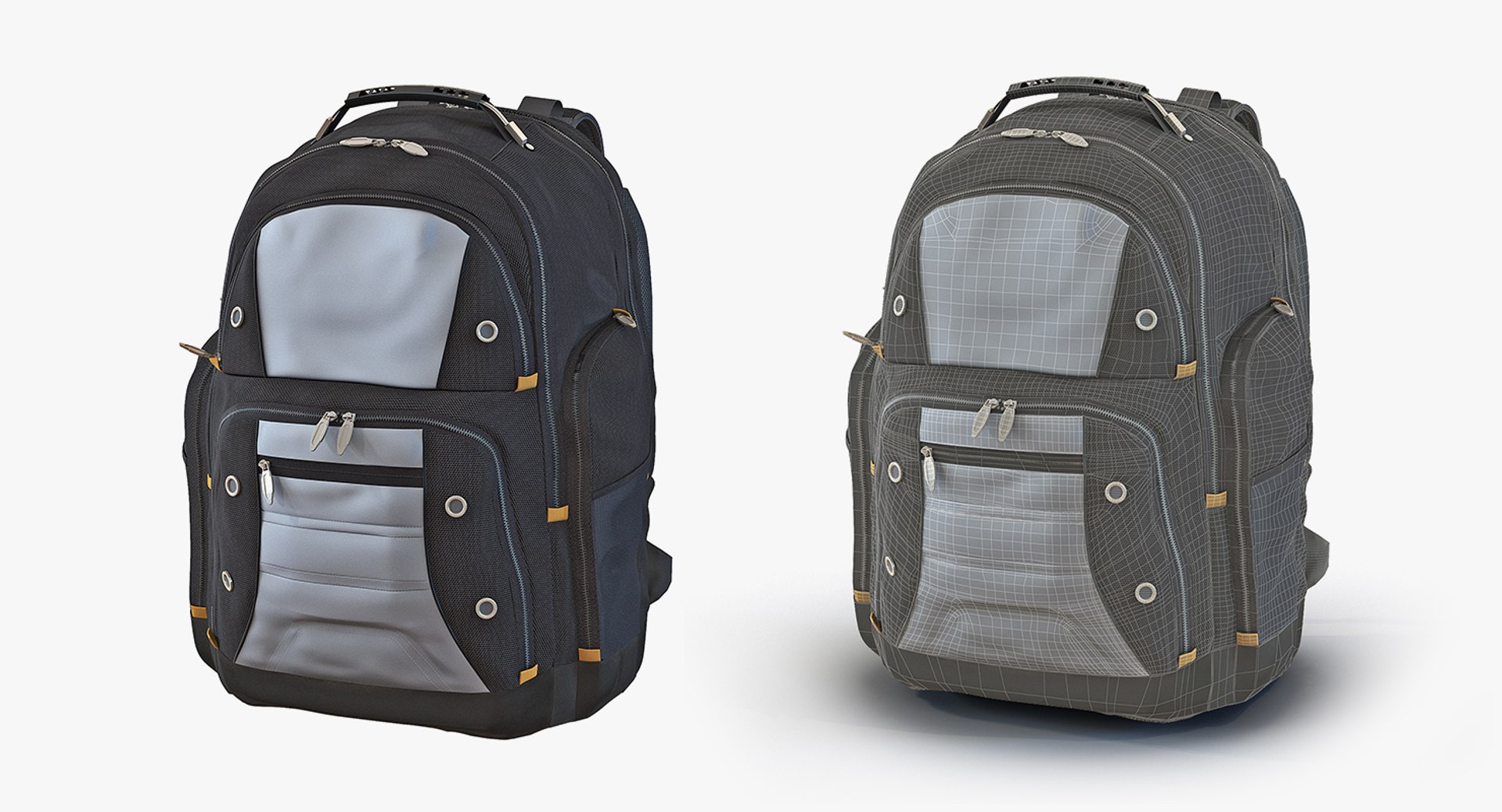 3D Backpacks 5 - TurboSquid 1244949
