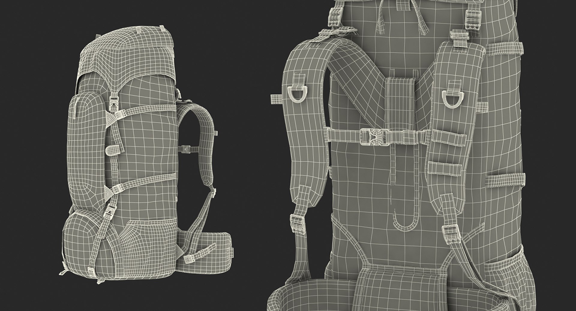 3D Backpacks 5 - TurboSquid 1244949