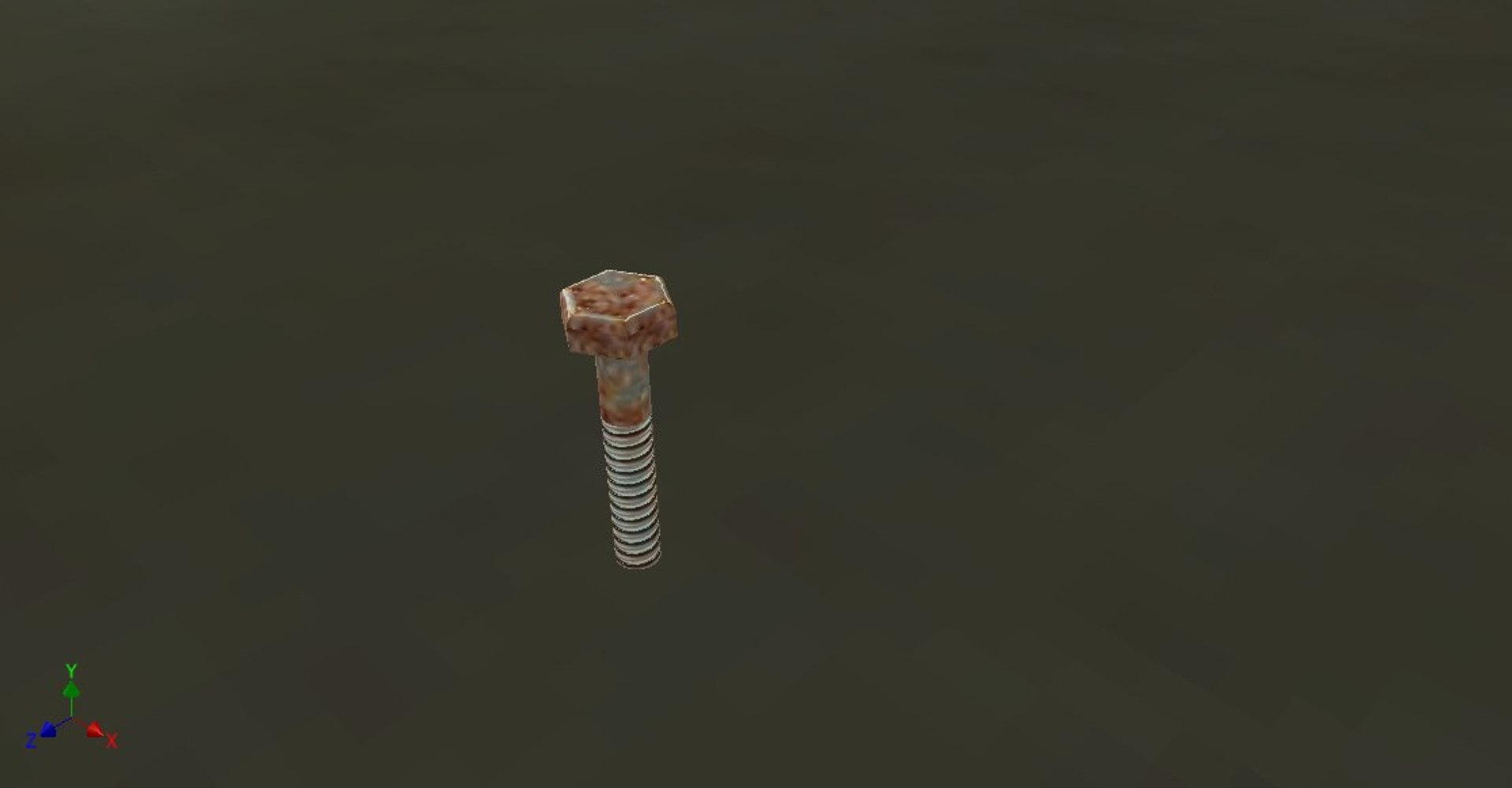3ds Max Rusty Bolt