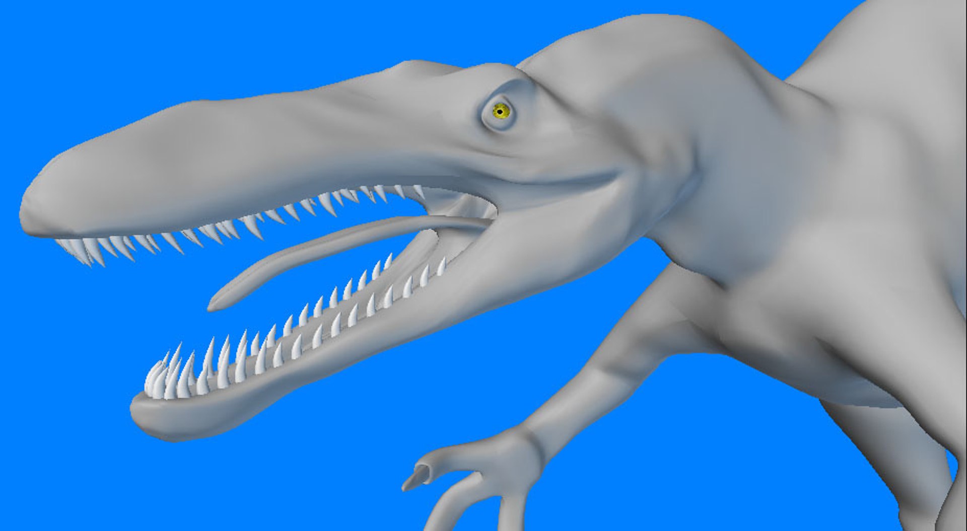 suchomimus dinosaur 3d model