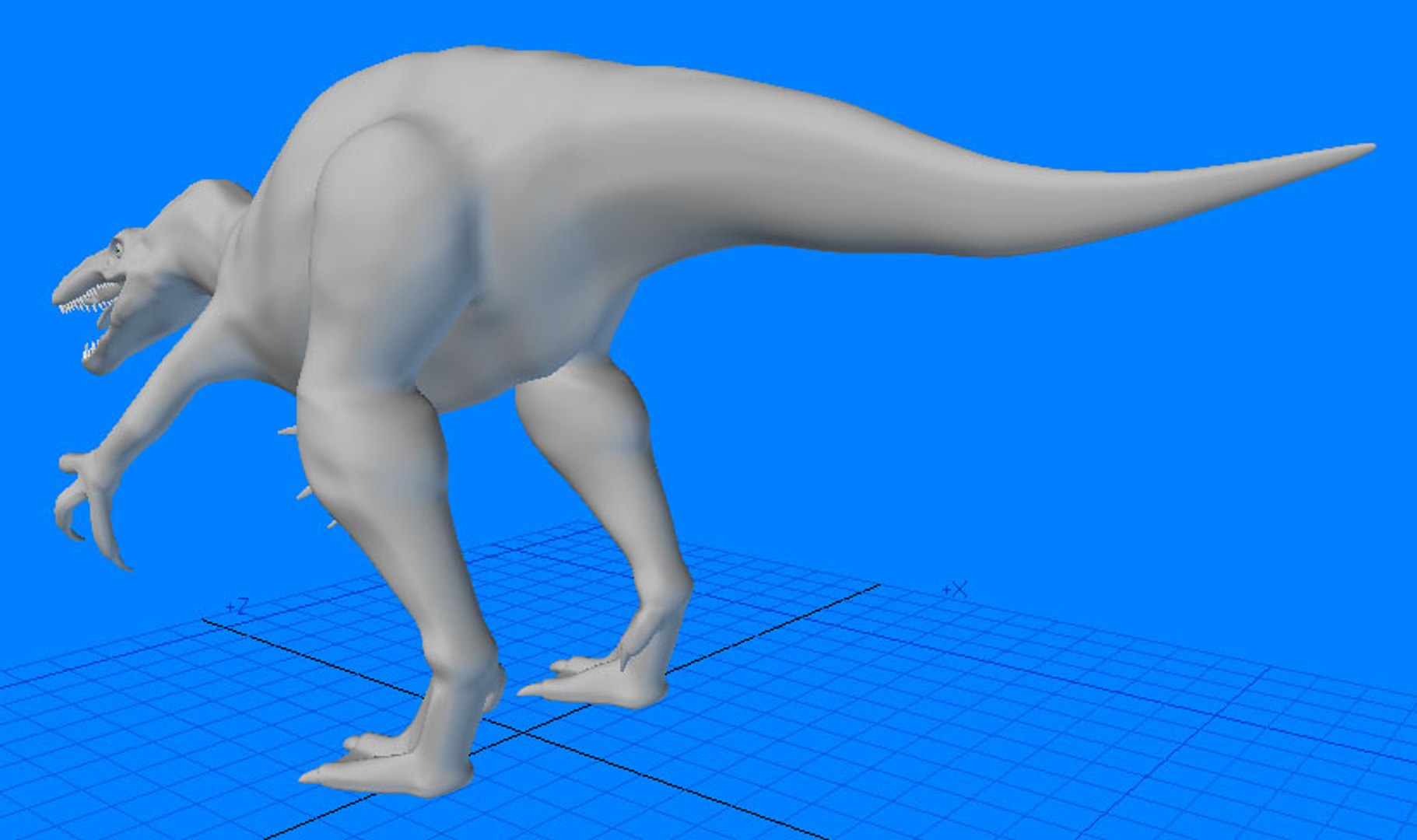 suchomimus dinosaur 3d model
