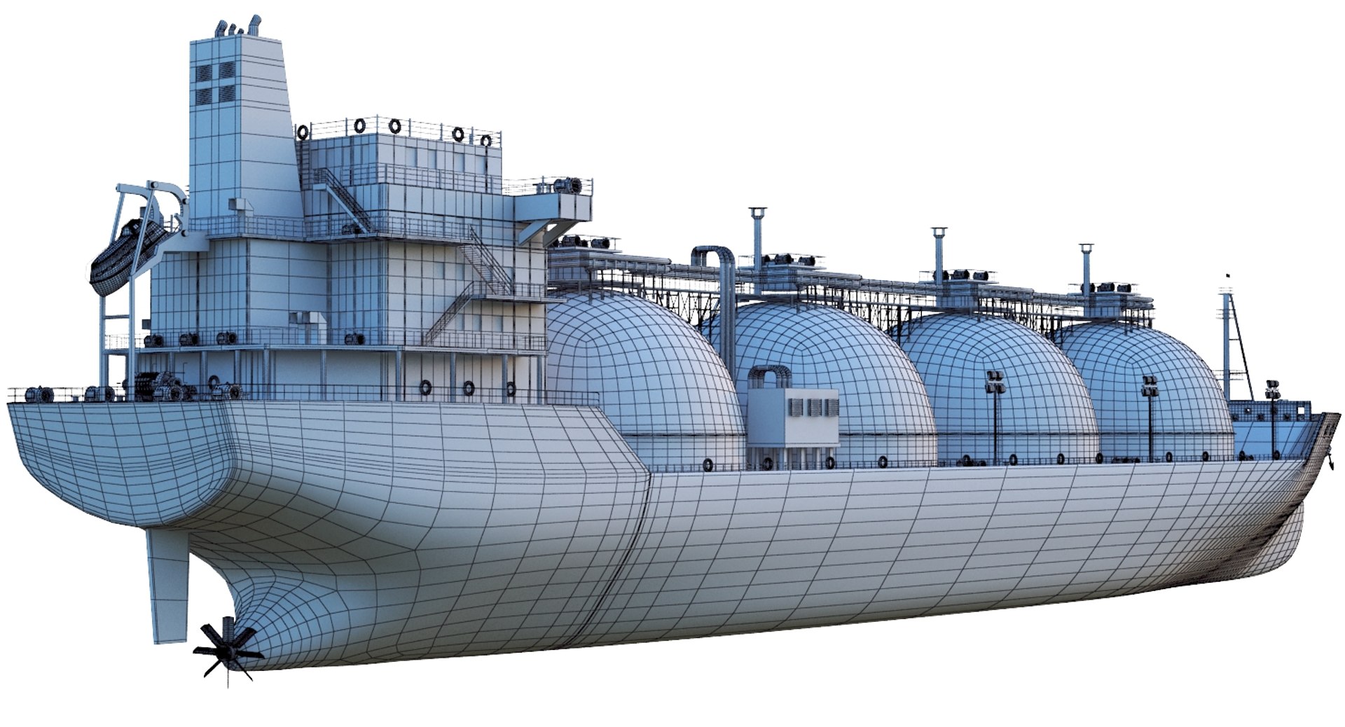 3D tanker ship model - TurboSquid 1381020