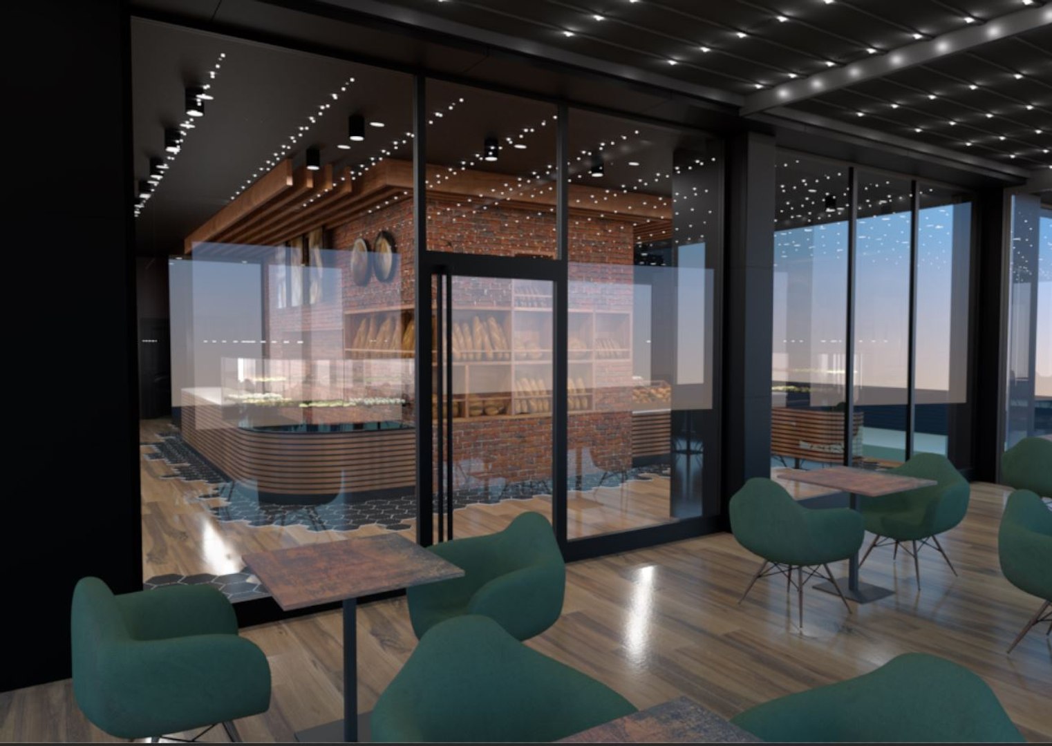 3D Model Turkish Style Bakery Restaurant - TurboSquid 1440303