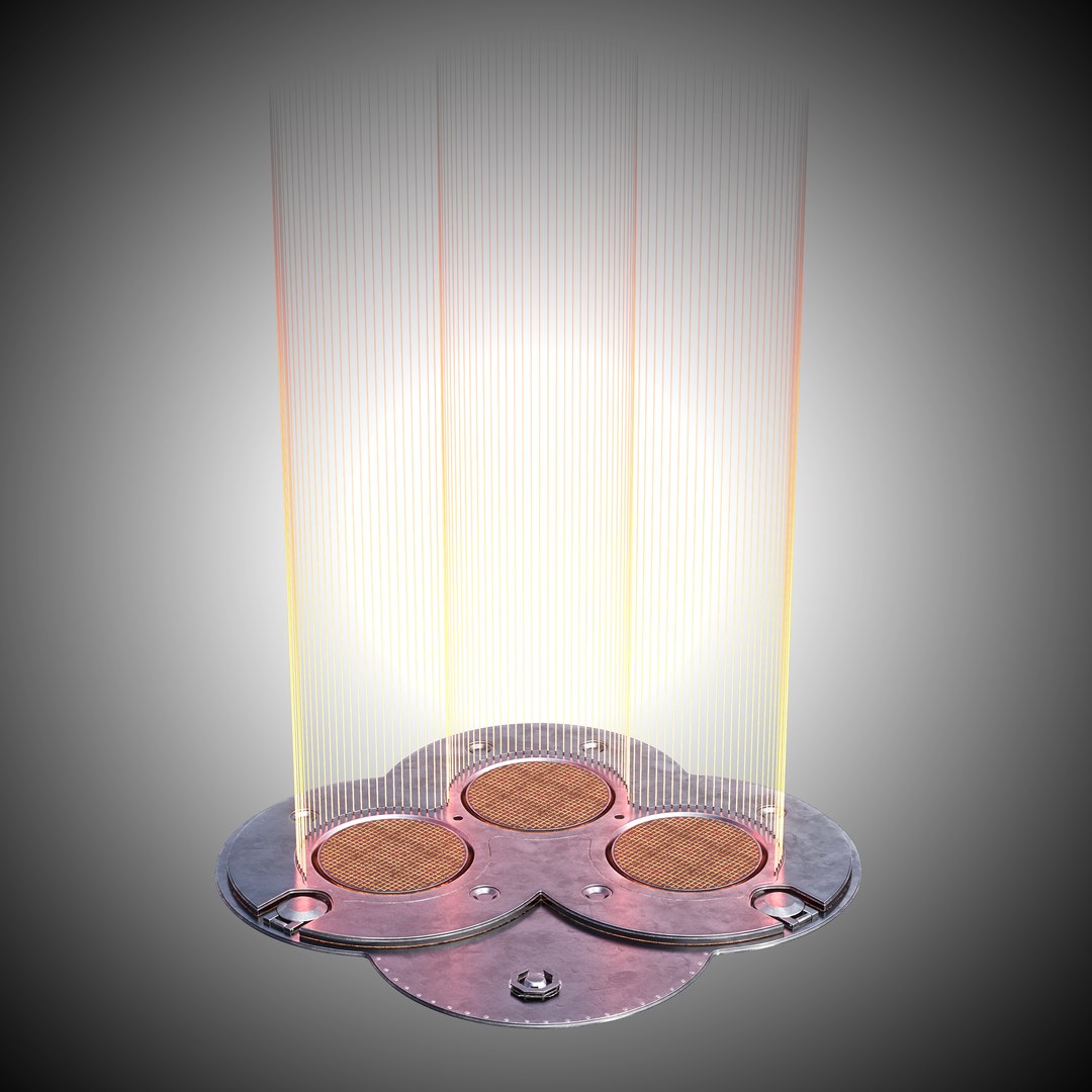 Sci Fi Turntable 3d Model