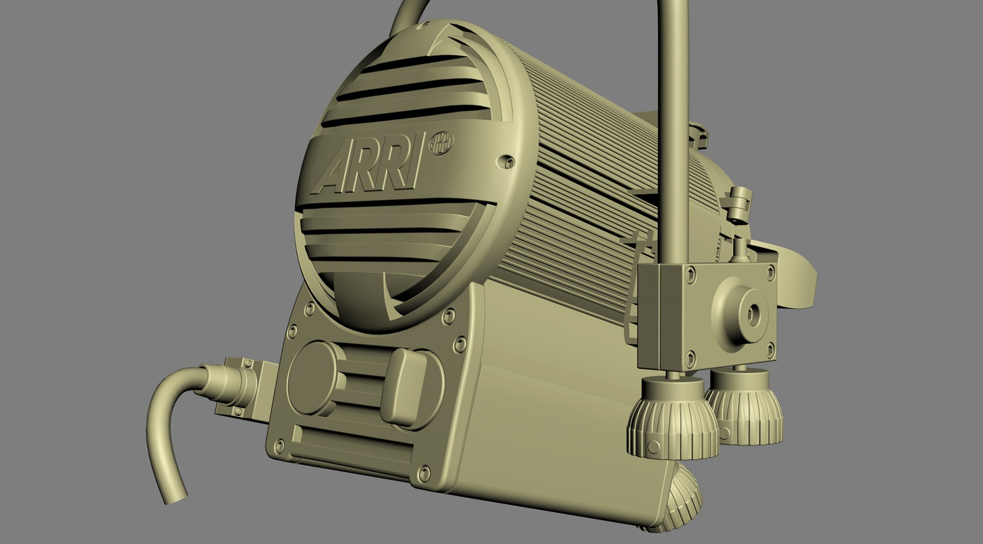 Arri Studio Fresnel St1 3D Model - TurboSquid 1454401
