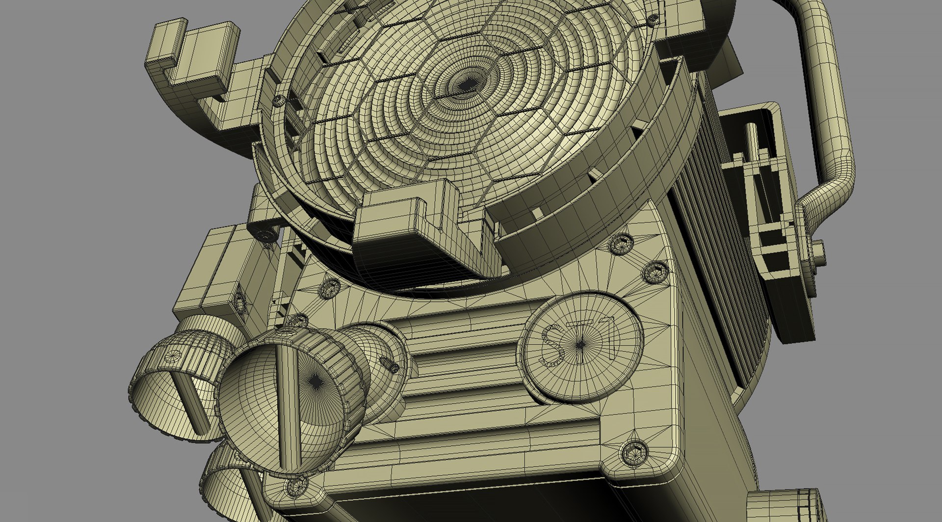 Arri Studio Fresnel St1 3D Model - TurboSquid 1454401