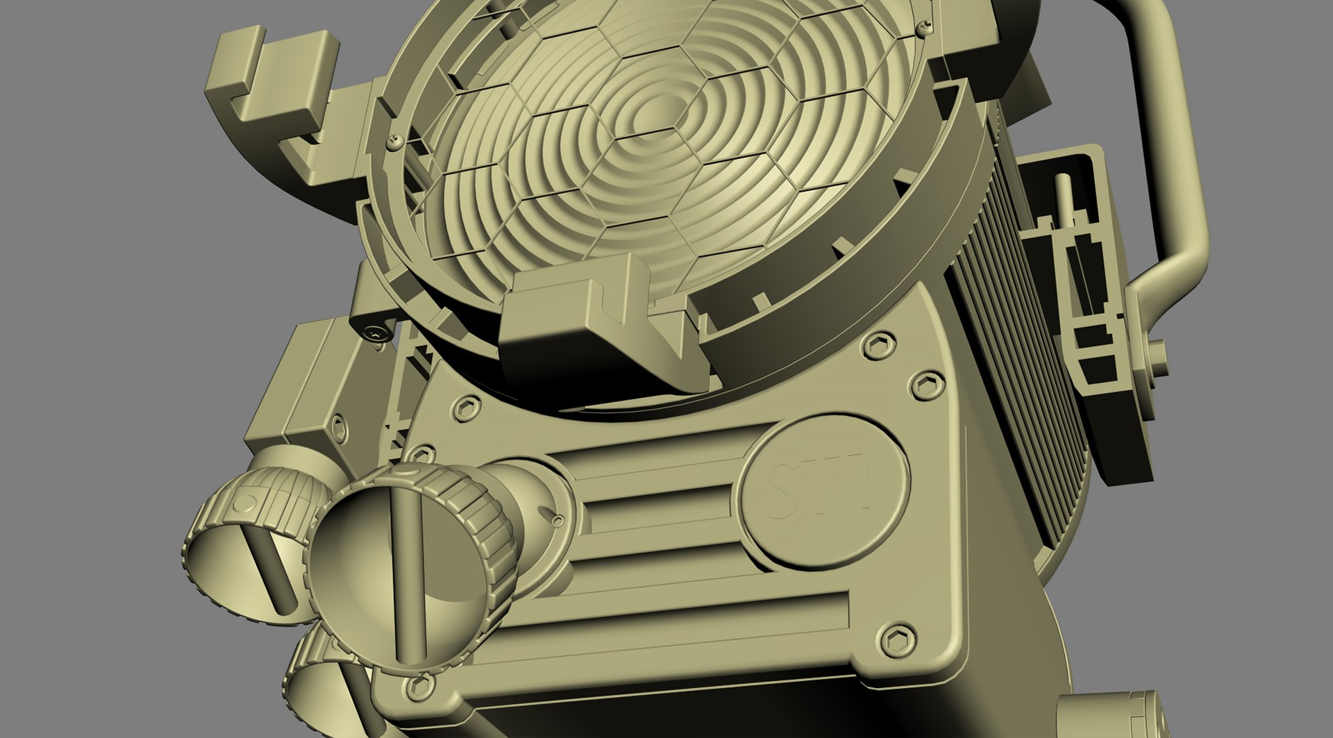 Arri Studio Fresnel St1 3D Model - TurboSquid 1454401