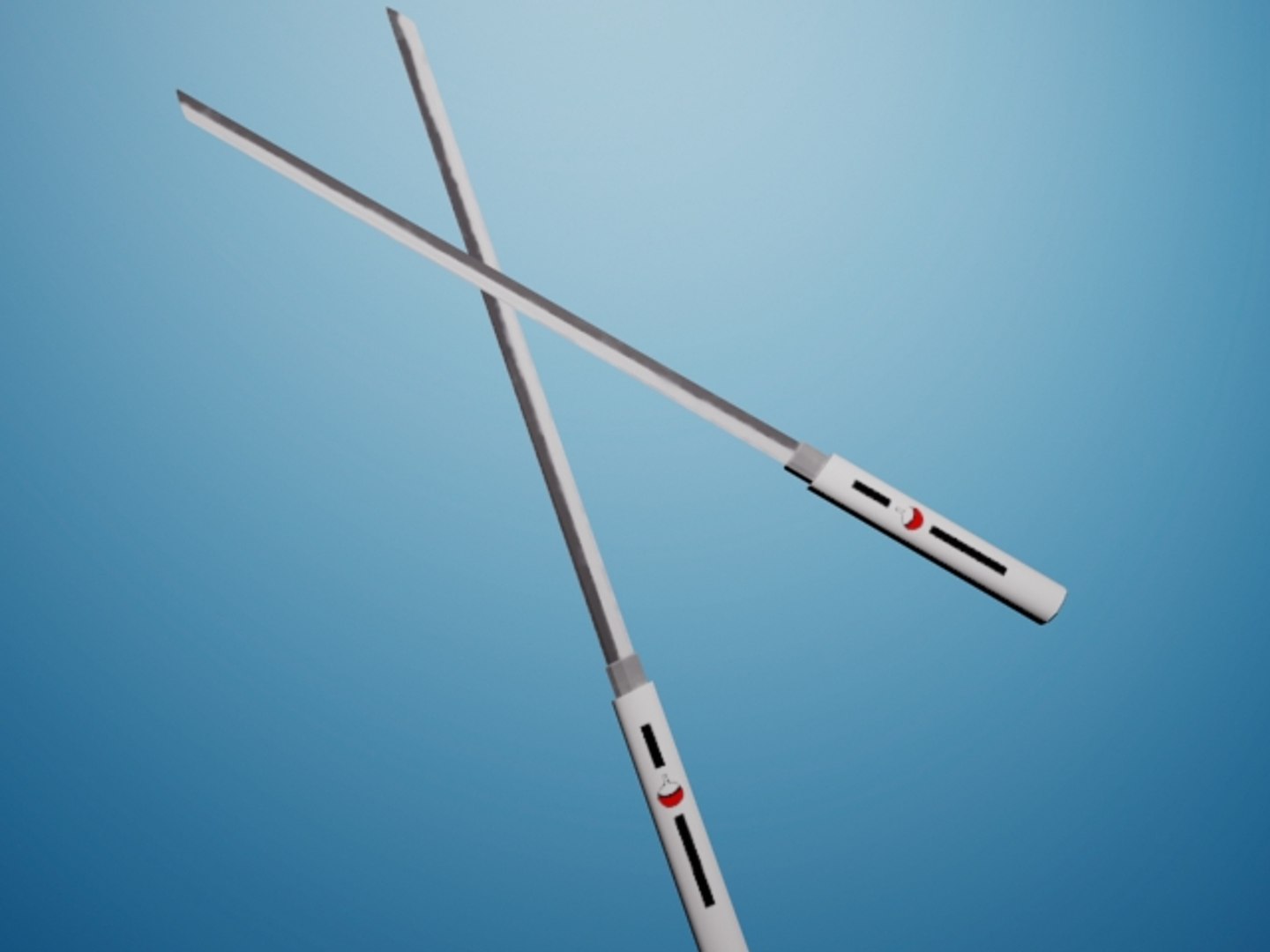 3d Model Sasuke Sword