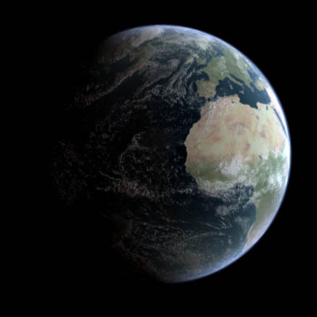 Planet Earth 3d Max