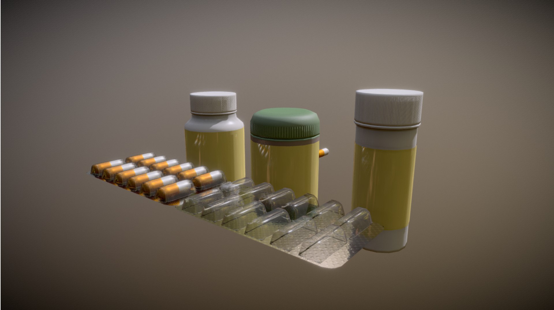 Medicines 3D Model - TurboSquid 1316334