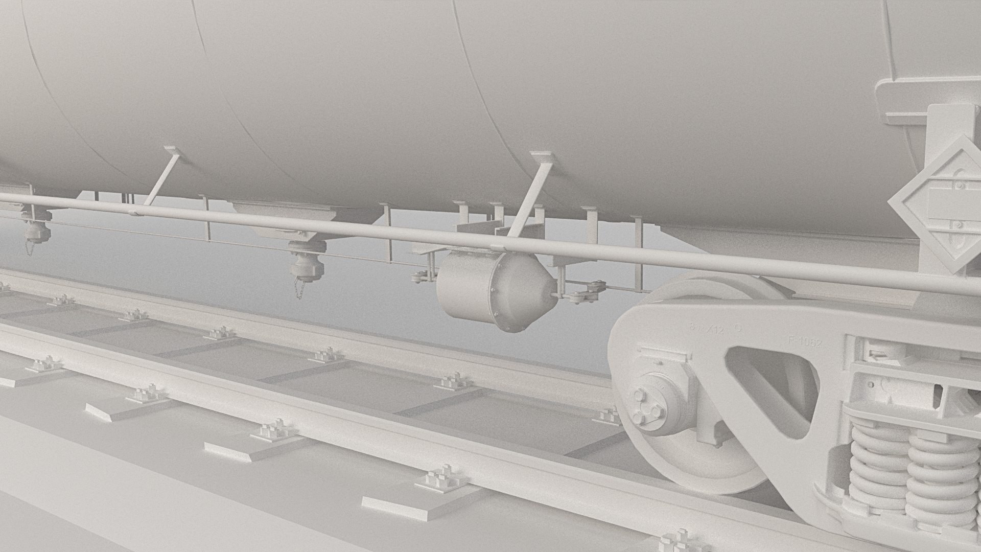 3D model train tank tanker - TurboSquid 1524218