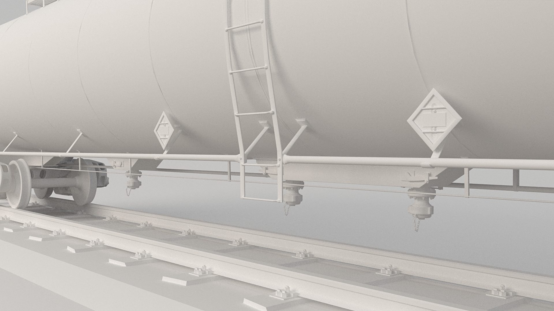 3D model train tank tanker - TurboSquid 1524218