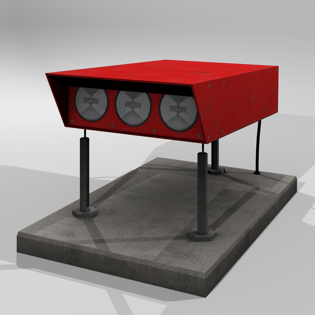 3D Papi Light Model - TurboSquid 1347249