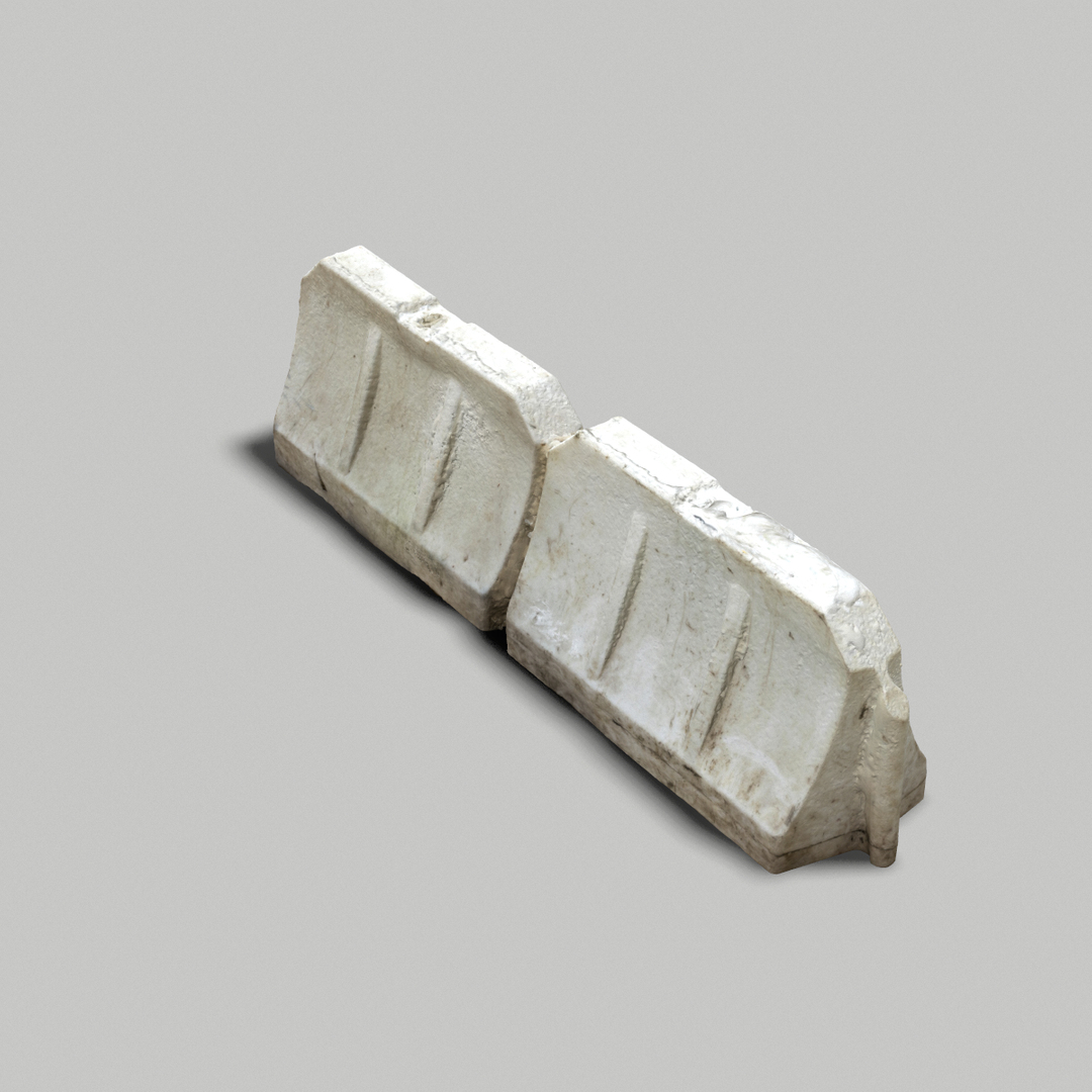 Road Block Model - TurboSquid 1437691