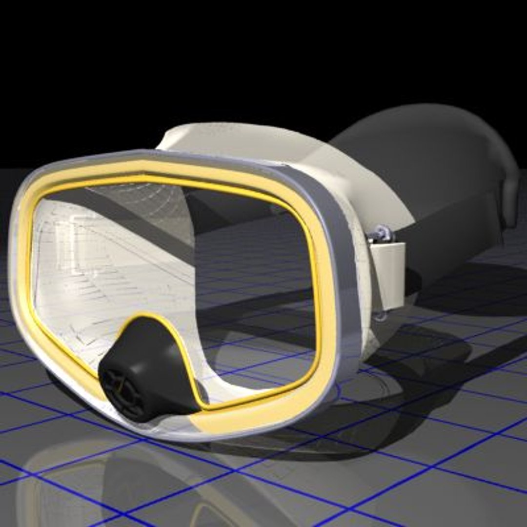 3d Dive Mask