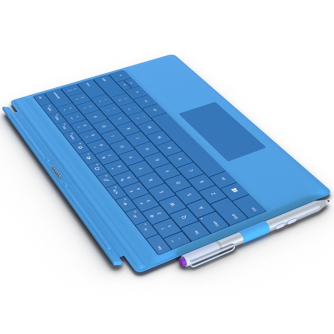 3d Microsoft Surface 3 Keyboard