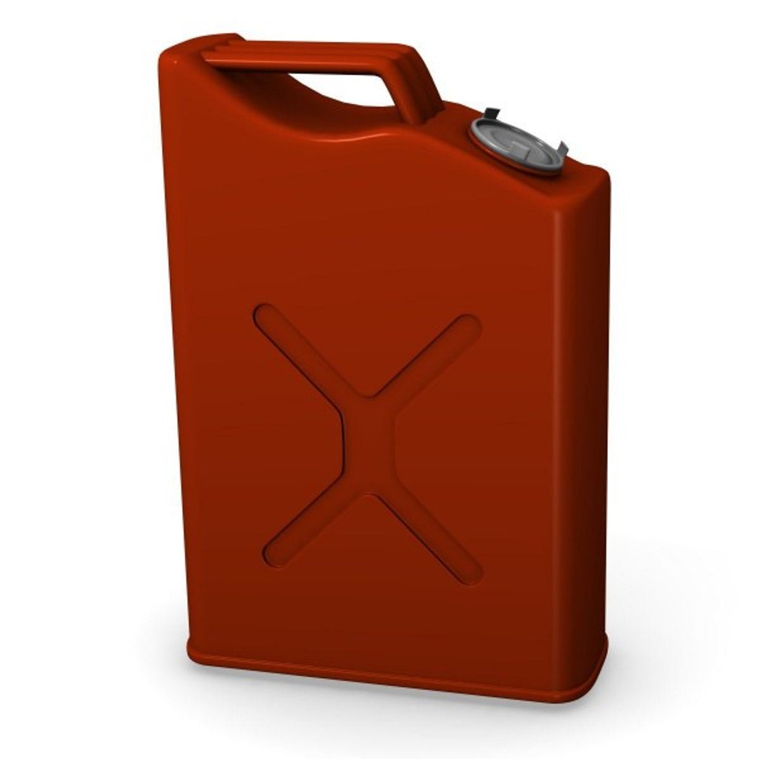 3d Gas Cans Model