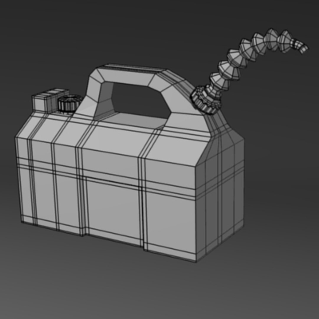 3d Gas Cans Model