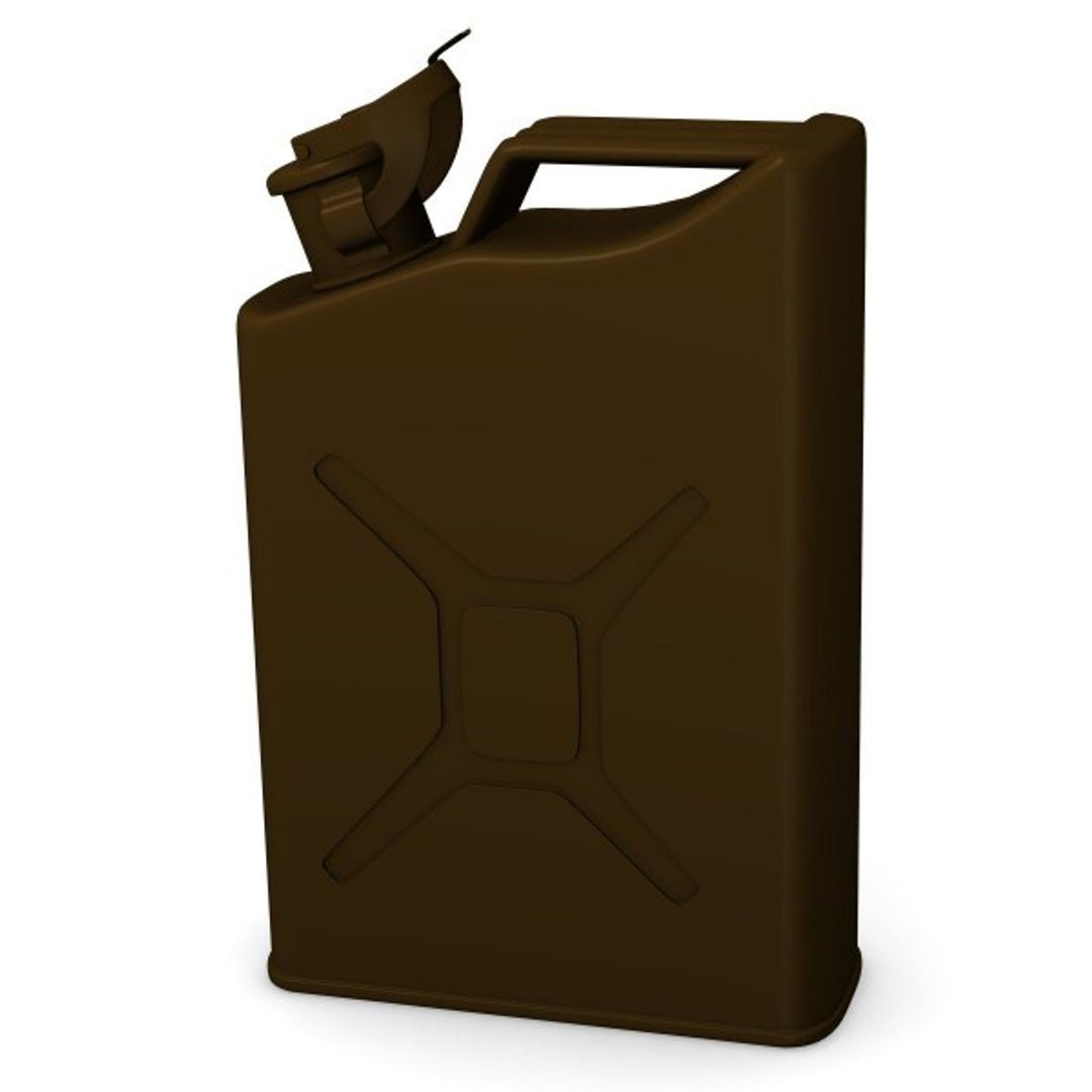 3d Gas Cans Model