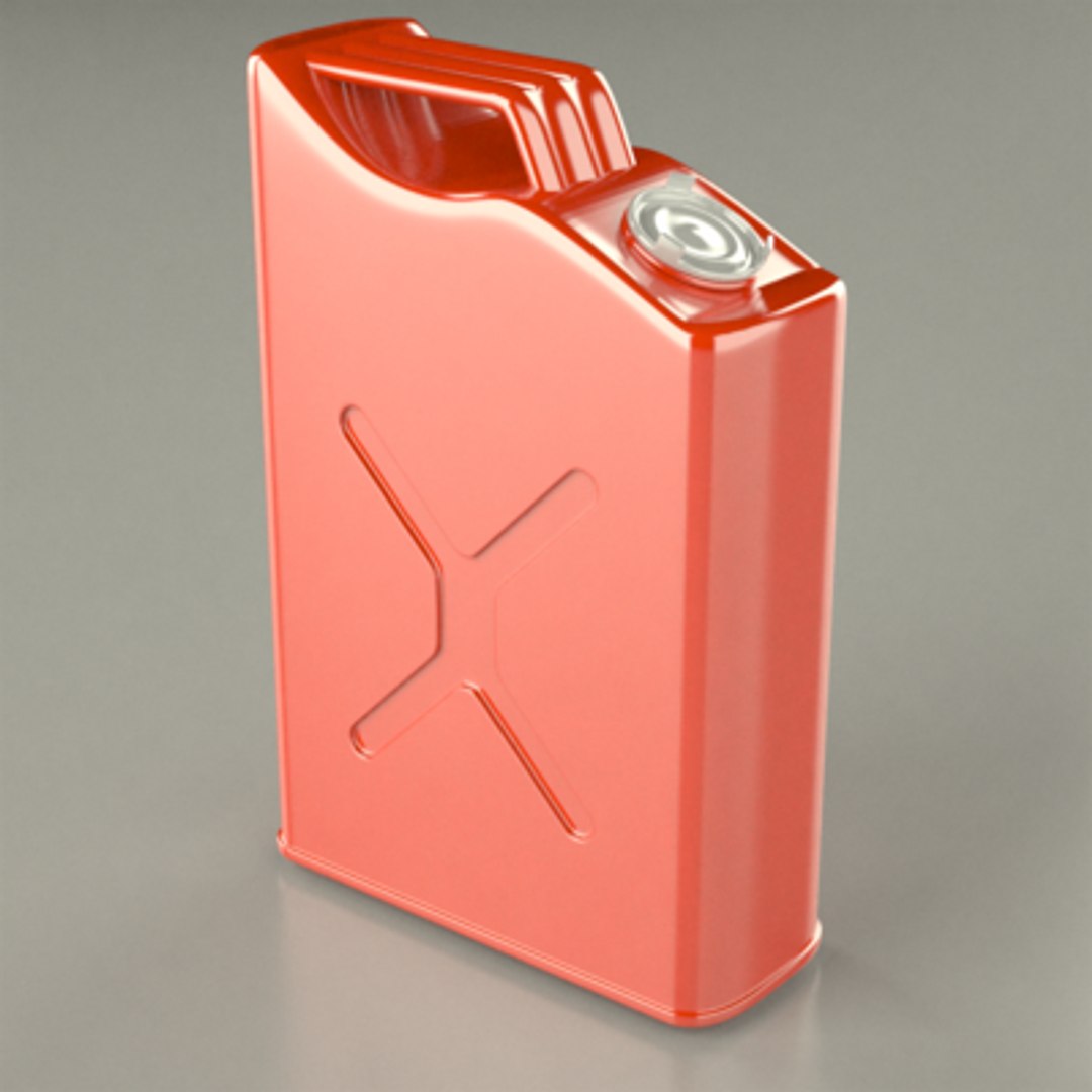 3d Gas Cans Model