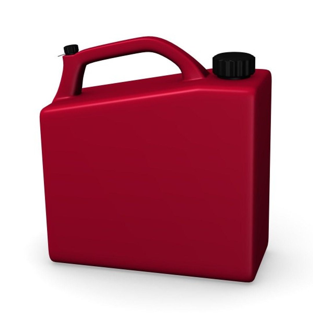 3d Gas Cans Model