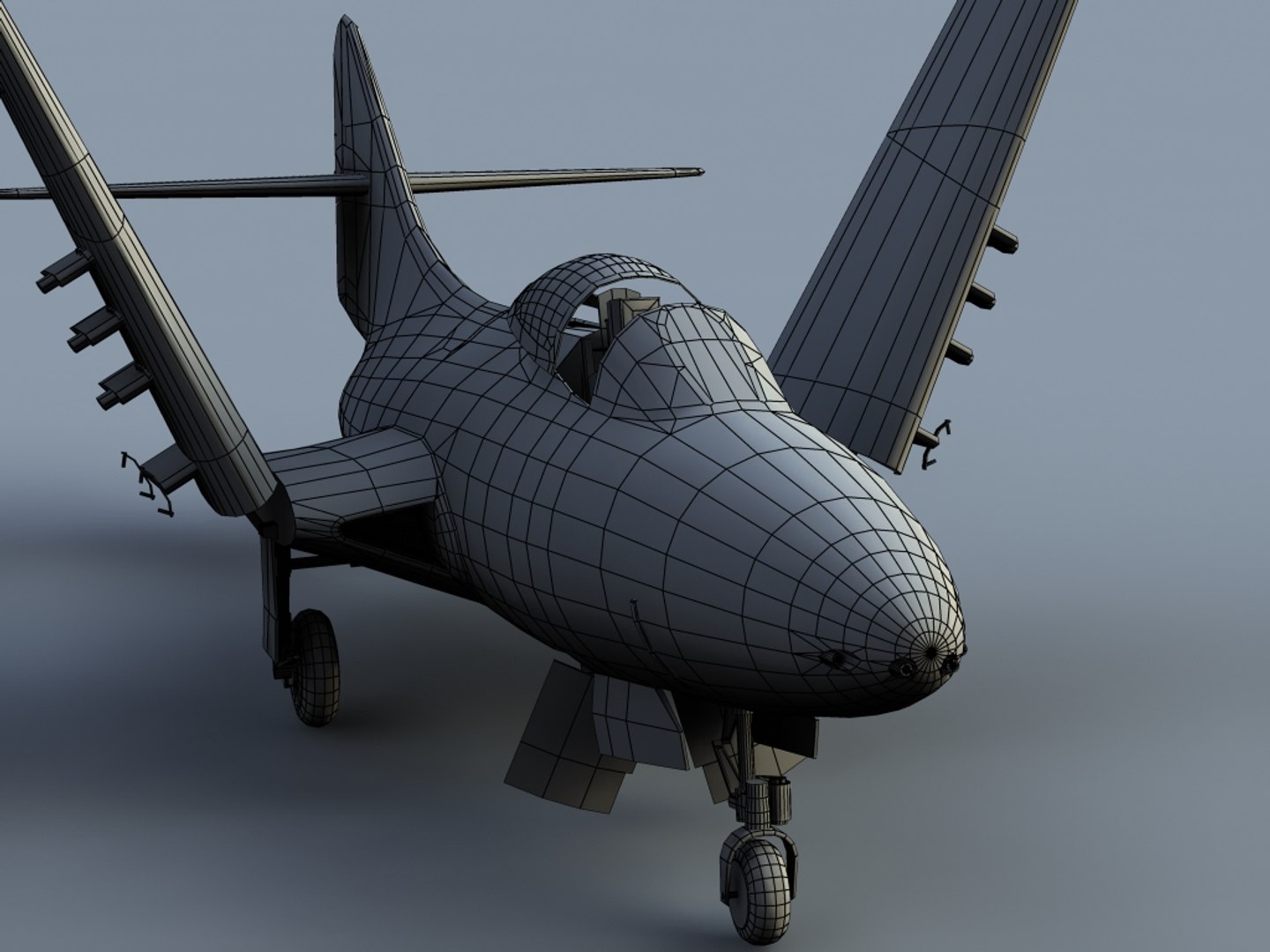 3d F9f Fighter Panther