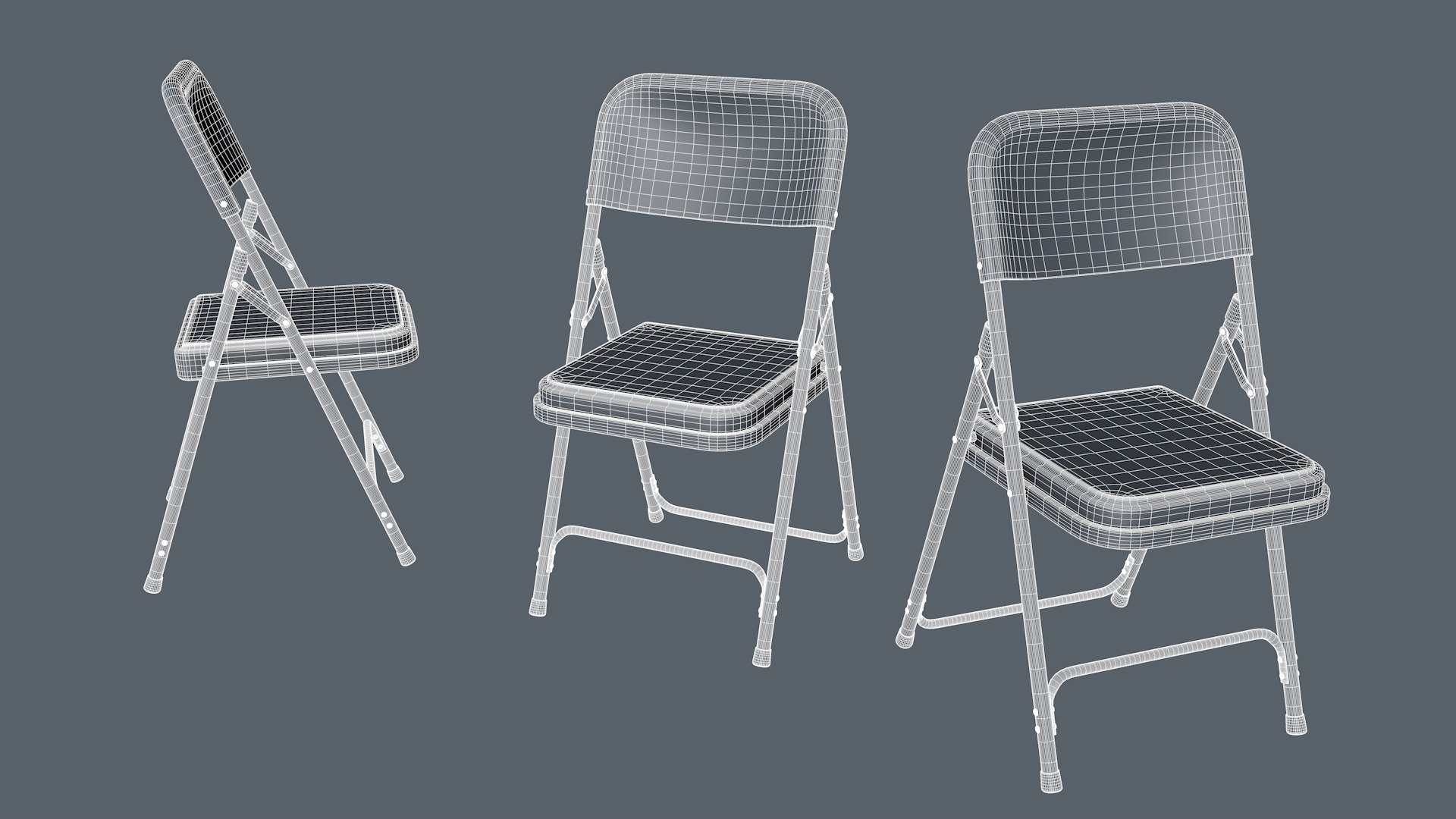 Folding Chair 3D Model - TurboSquid 1978685