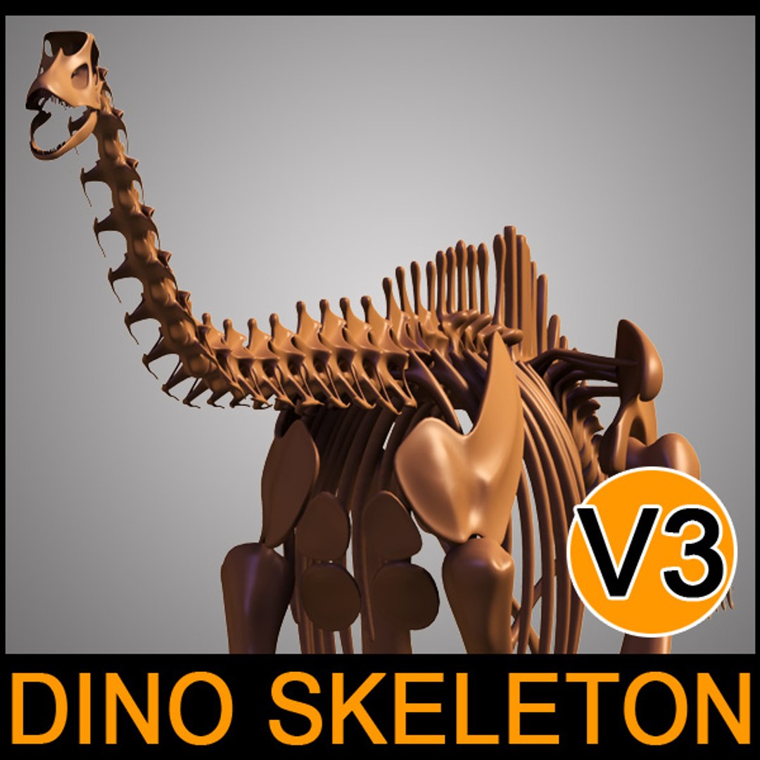 dino skeleton max