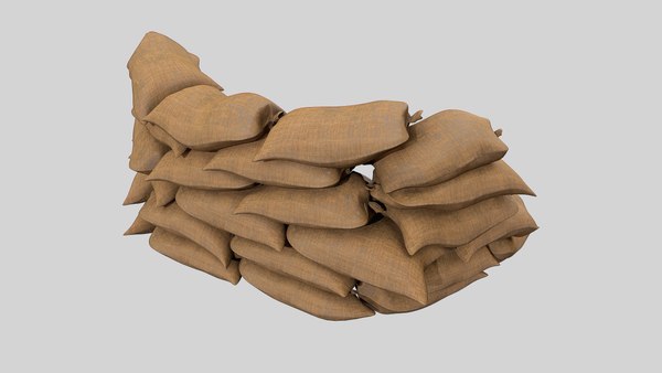 Sandbag v3 With Pbr 4K 8K 3D model - TurboSquid 1731837
