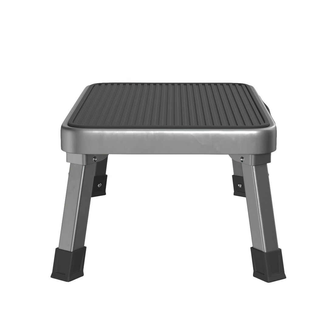 Treelen Folding Portable Sturdy Metal Step Ladder Stool PBR 3D ...